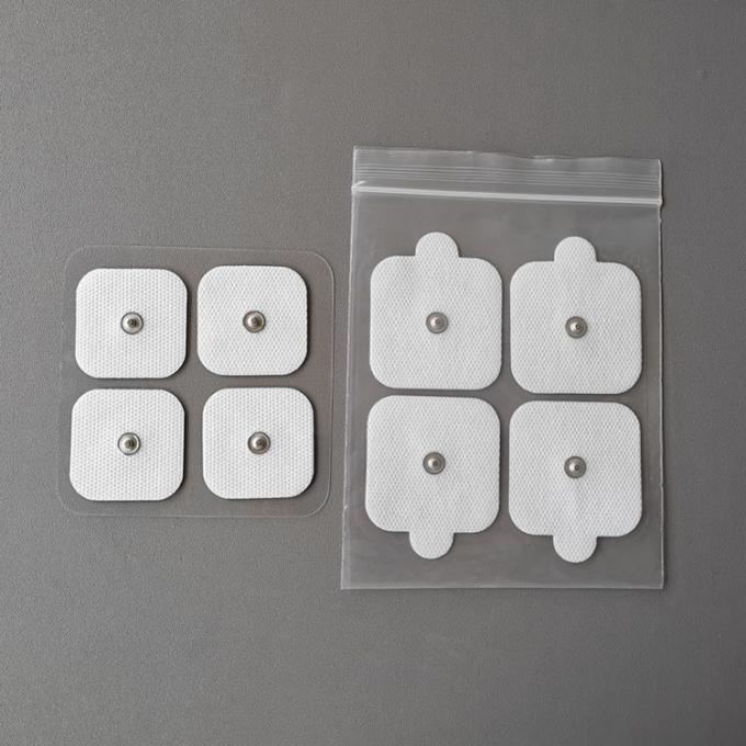 Medical Massage 5cmX5cm Snap Electrode Pads