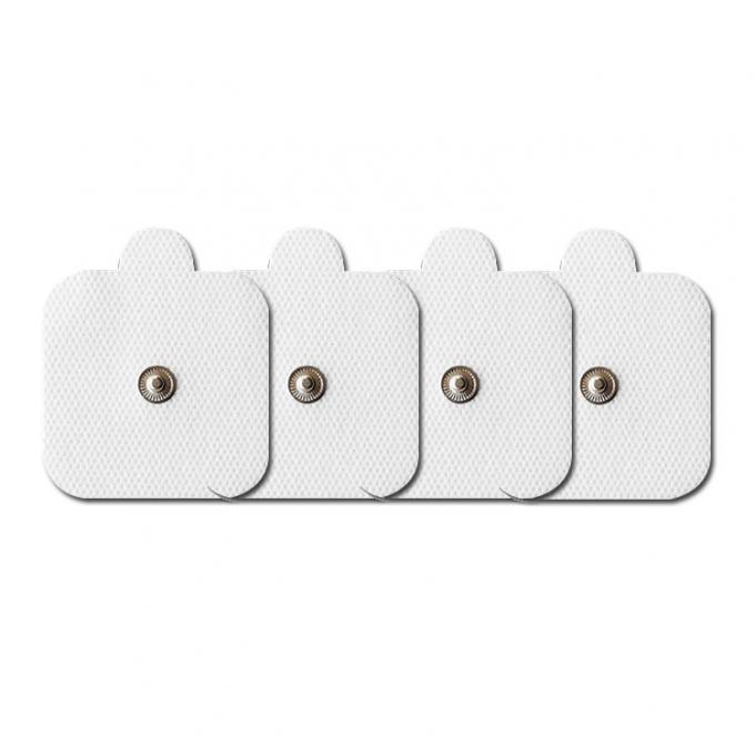 Five By Five 3.5mm Buttons Snap Electrode Pads