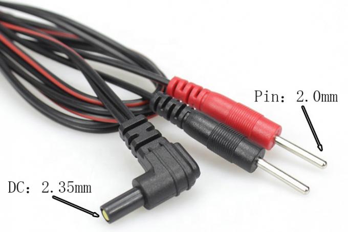 2.35mm Rehabilicare Tens Unit Lead Wires Electrode Cable